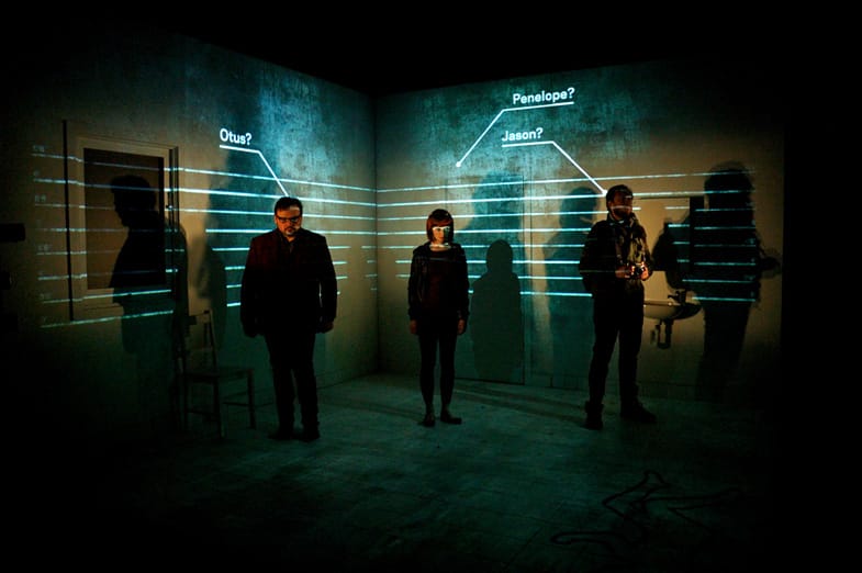 Half Real: An Interactive, Projected World